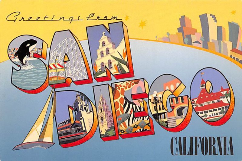 Greetings from San Diego San Diego CA | United States - California ...