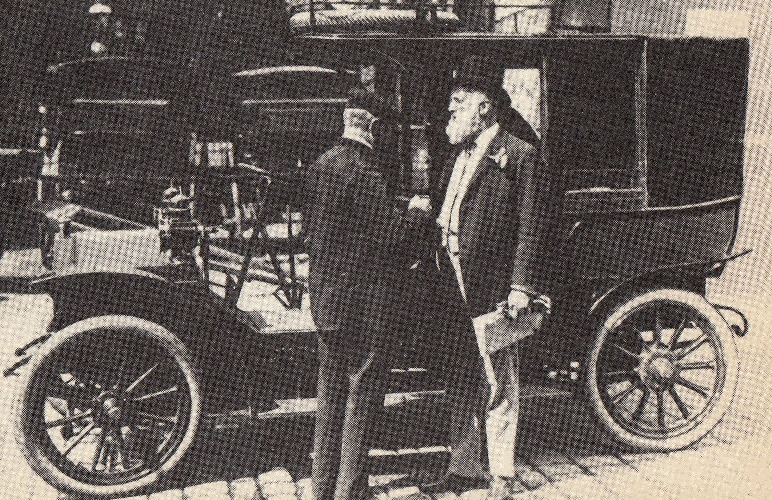 First Black Cab Taxi in Sheffield Yorkshire Postcard | Topics ...