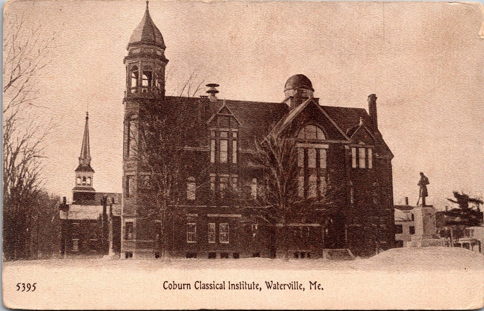 Vtg Waterville Maine ME Coburn Classical Institute 1910s Old View ...