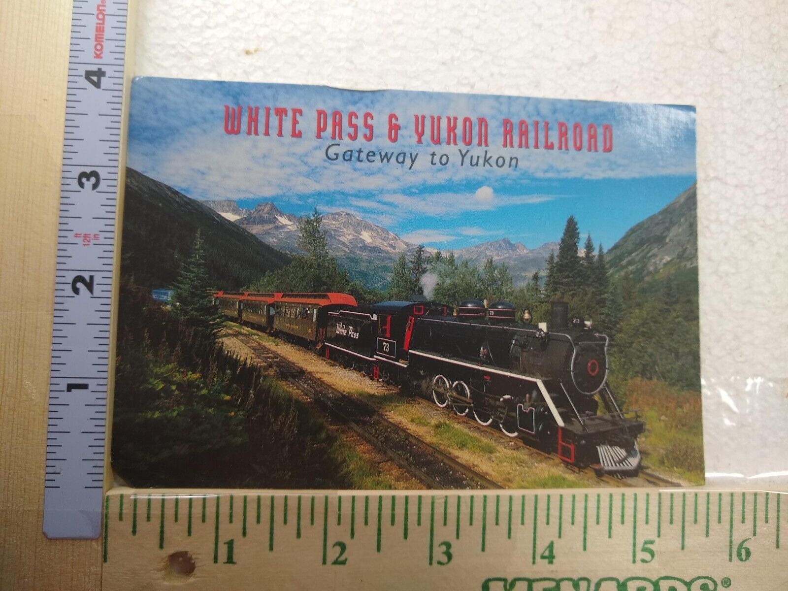 Postcard Engine 73, White & Yukon Railroad, Gateway to Yukon | Canada ...