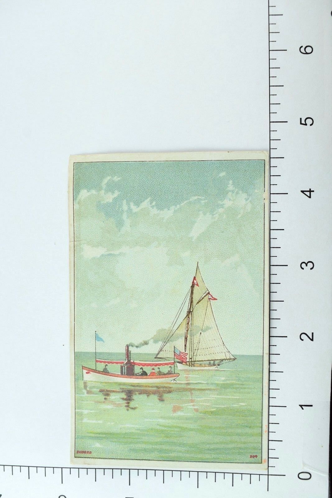 1870's-80's Toys, Steam Ship, The Bee Hive Victorian Trade Card P65 ...