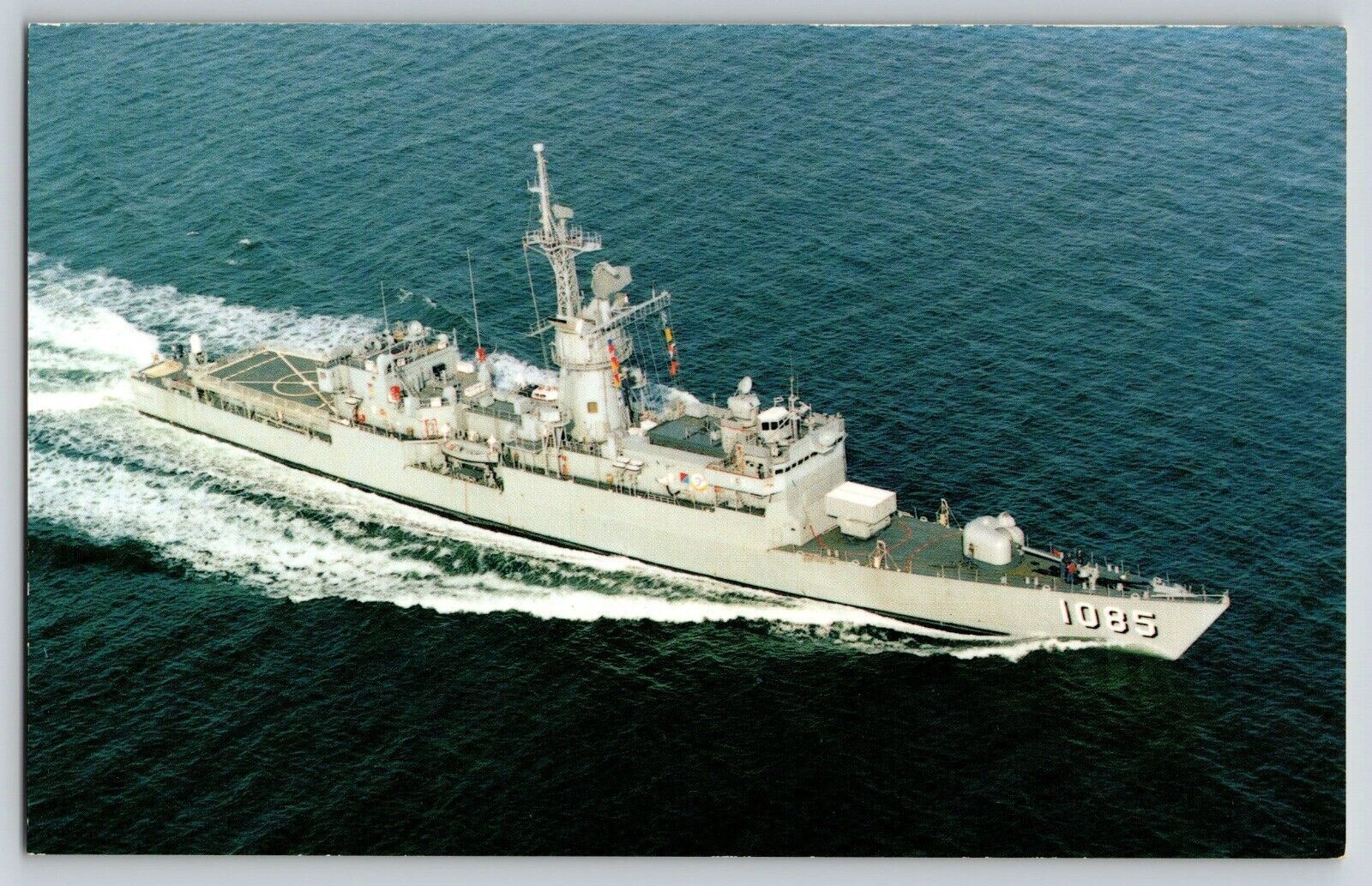 Postcard US Navy Ship - USS Donald B Beary - FFT-1085 - Knox Class ...
