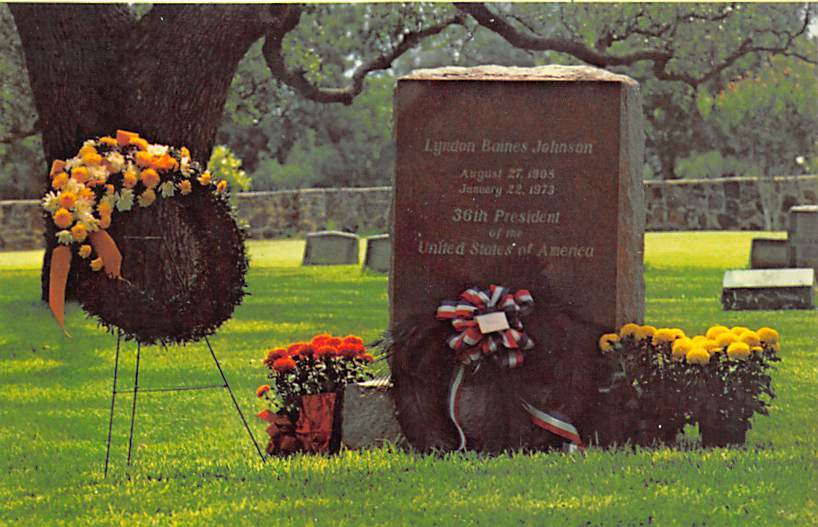 Lyndon B. Johnson National Historic Site Grave of Lyndon Baines Johnson ...