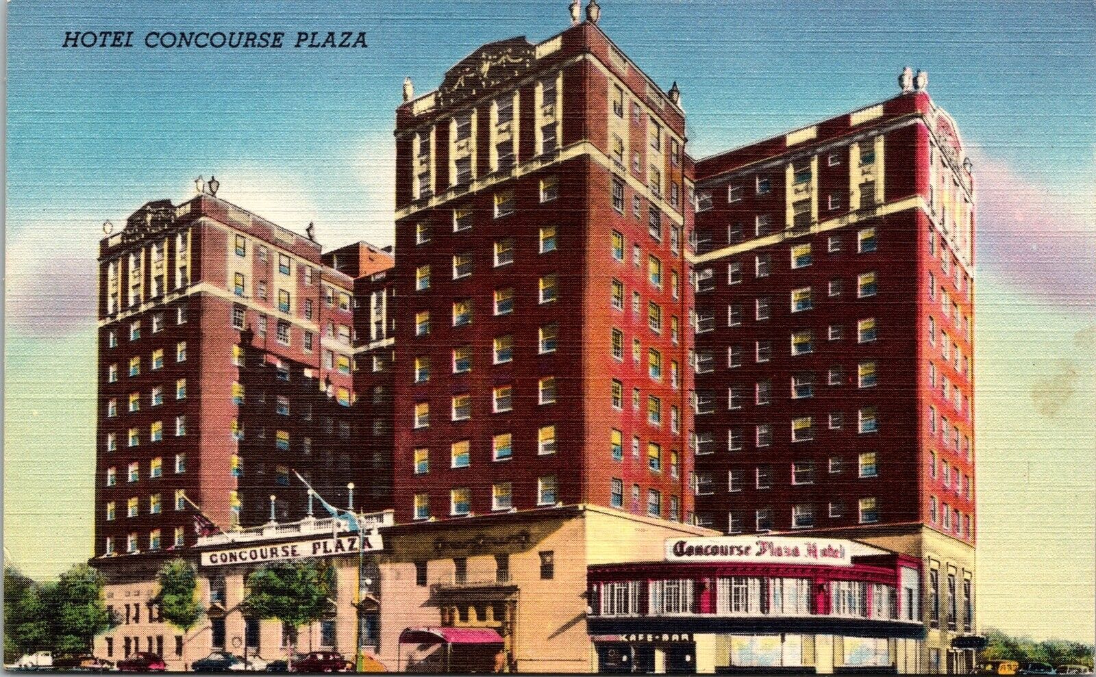 Hotel Concourse Plaza Linen Street View Hotel Yankee Staidum Baker ...