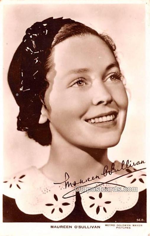 Maureen O'Sullivan Movie Star Actor Actress Film Star Unused | Topics ...