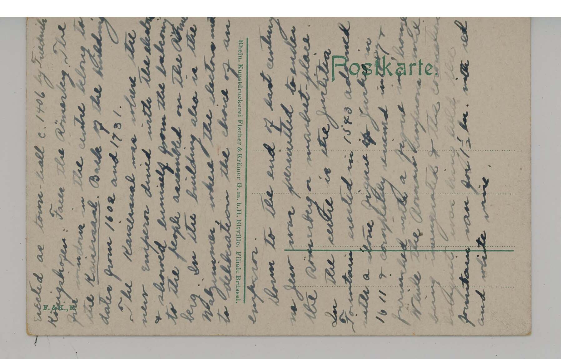 Germany - Frankfurt. The Old Town Square, Romer Medieval Building ...