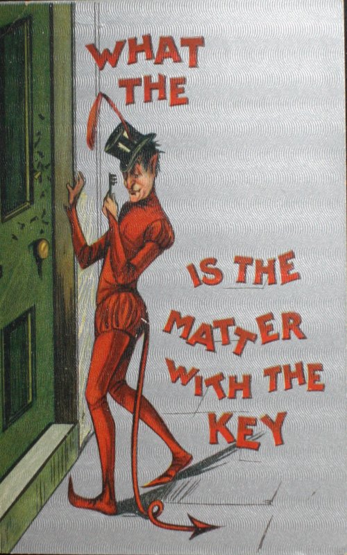 Humor What the Devil | Topics - Humour, Postcard / HipPostcard