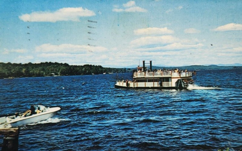 Songo River Queen Boat Cruise Songo Lock Long ME Postcard Posted 1973 ...