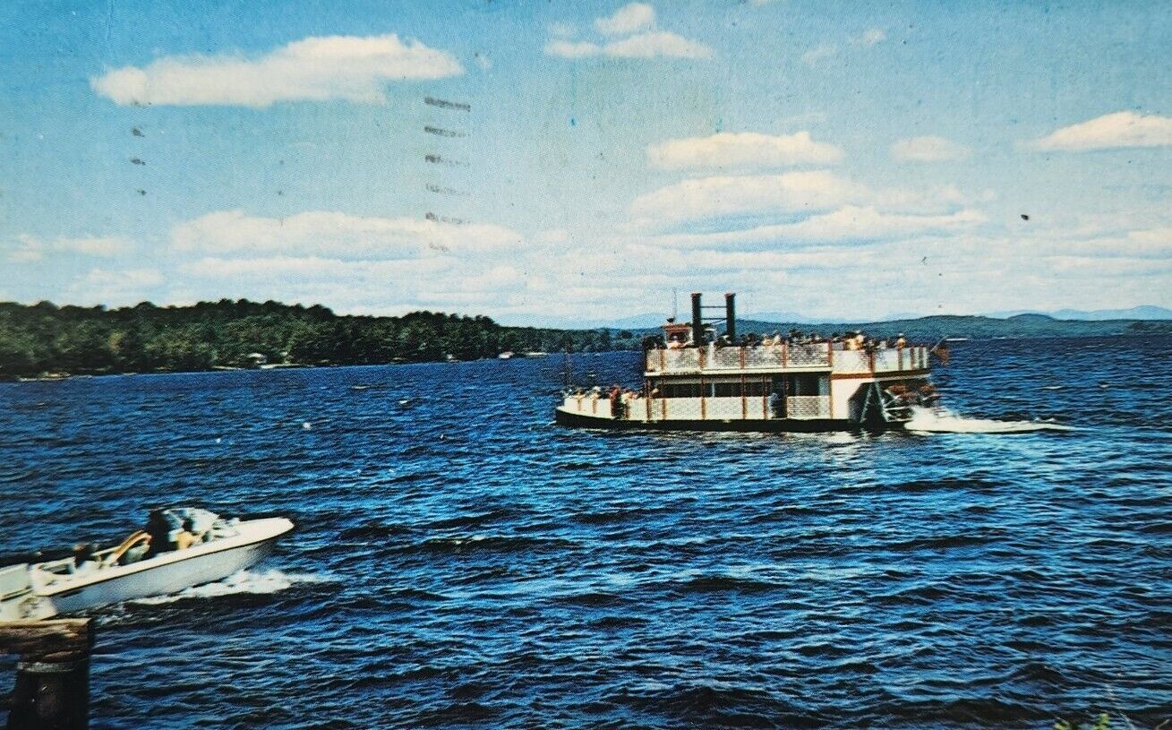 Songo River Queen Boat Cruise Songo Lock Long ME Postcard Posted 1973 ...
