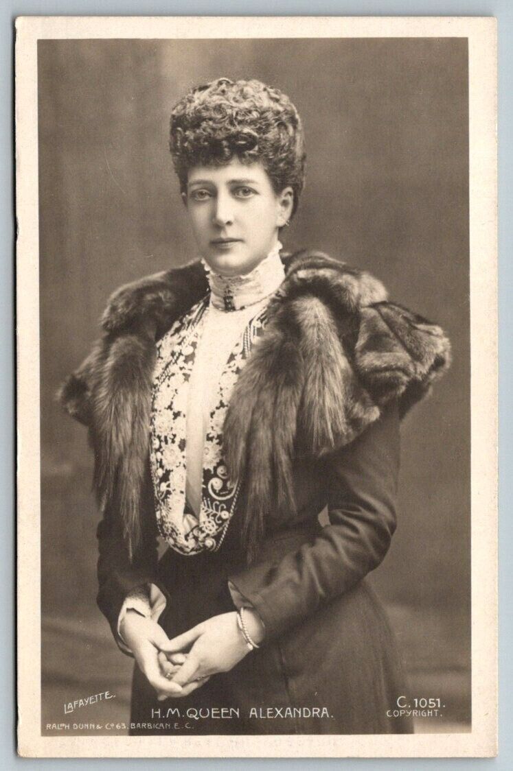 RPPC Her Majesty Queen Alexandra England UK Great Britain Postcard ...