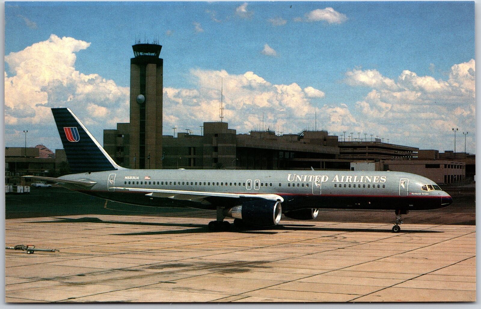 Airplane United Airlines Boeing B-757-222 N583UA MSN 26705 Phoenix ...