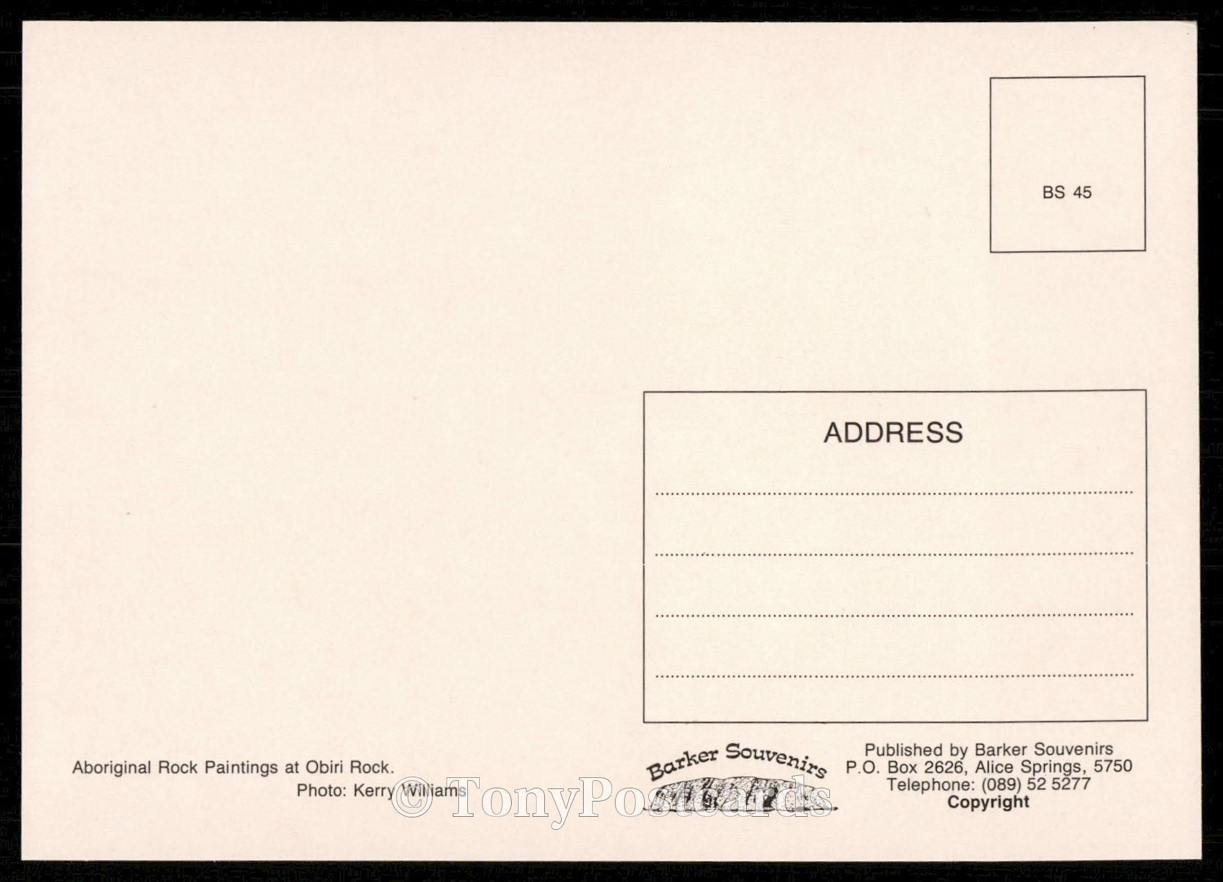 Aboriginal Rock Paintings at Obiri Rock | Australia & Oceania ...