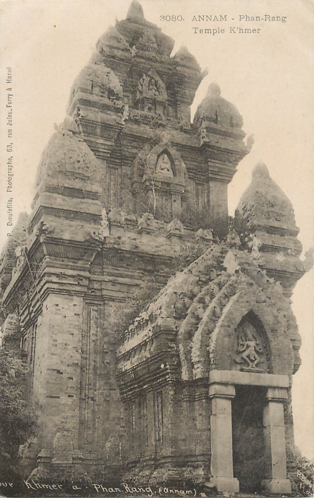 French Indochina Vietnam Annam Phan-Rang Temple Khmer | Europe - France ...
