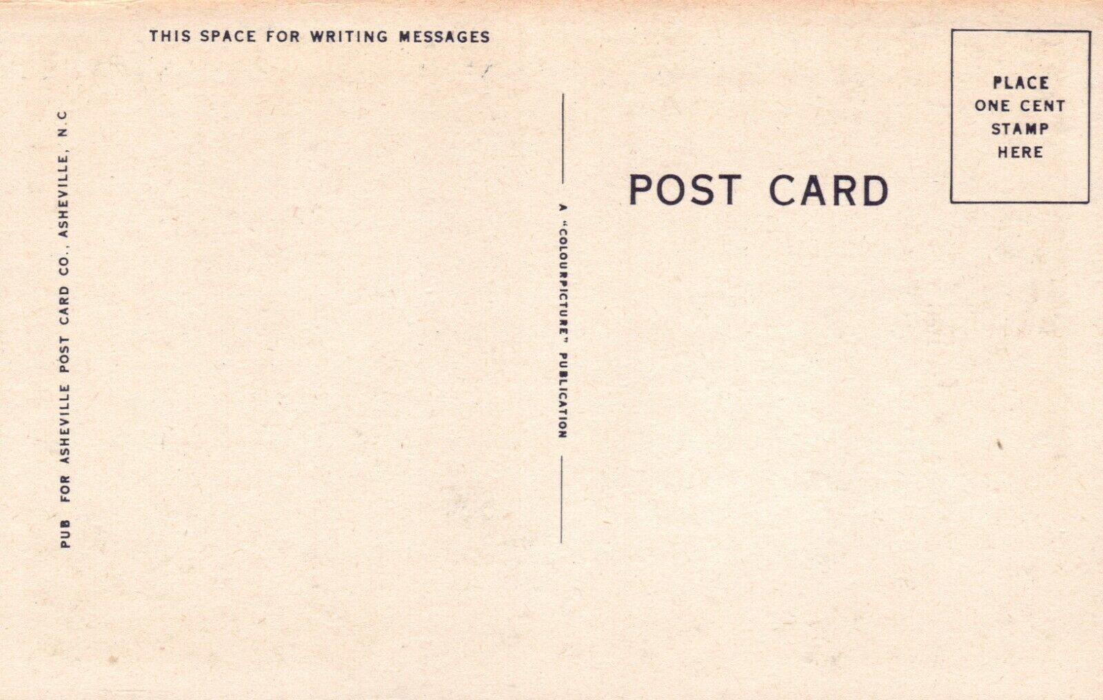 Vintage Postcard 1920s Path Lined With Shrubs and Trees Colourpicture ...