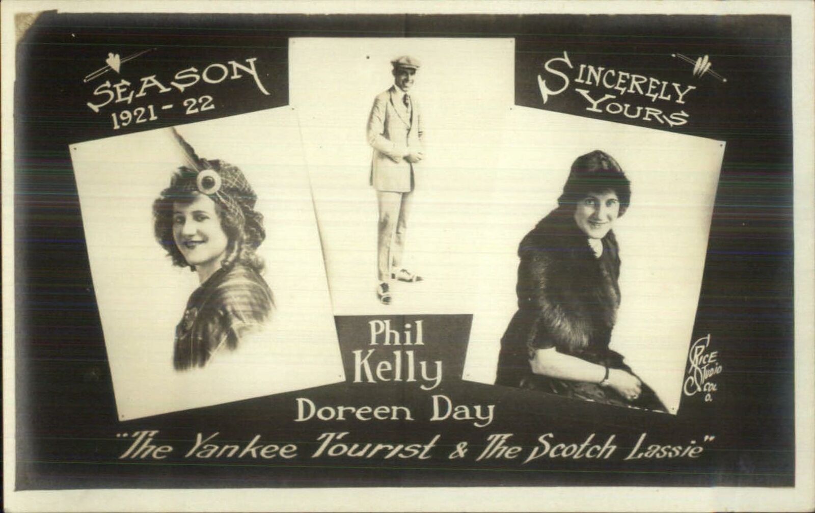 Theatre - Phil Kelly Doreen Day Actors Yankee Tourist Scotch Lassie ...
