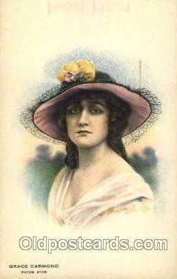 Grace Darmond Silent Movie Film Actress, Actor Unused crease from left ...