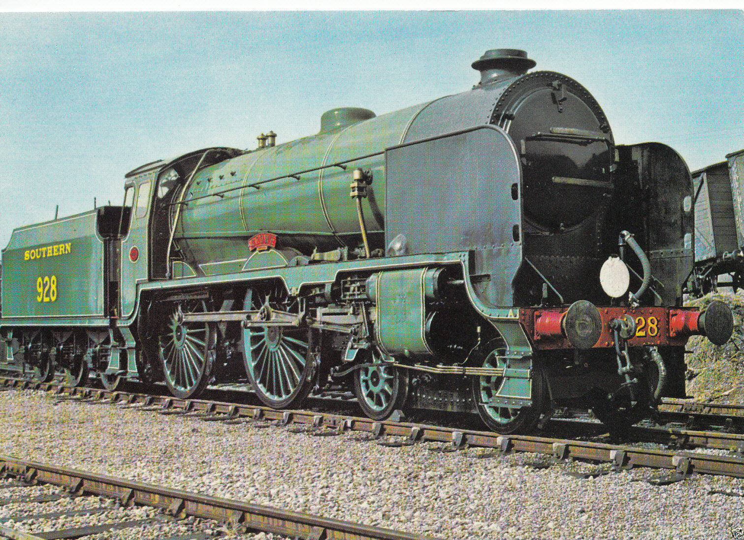 Railways Postcard - Trains - Southern Railway 'Schools' Class 4-4-0 No ...