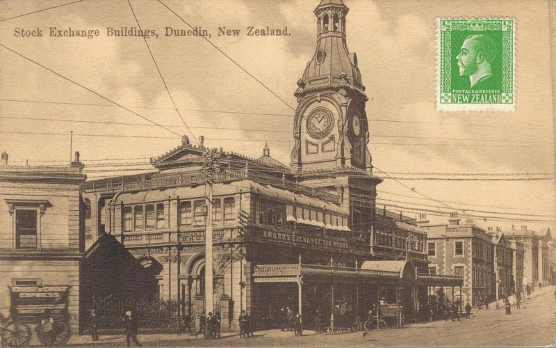 New Zealand Stock Exchange Buildings Dunedin New Zealand 06.02 ...