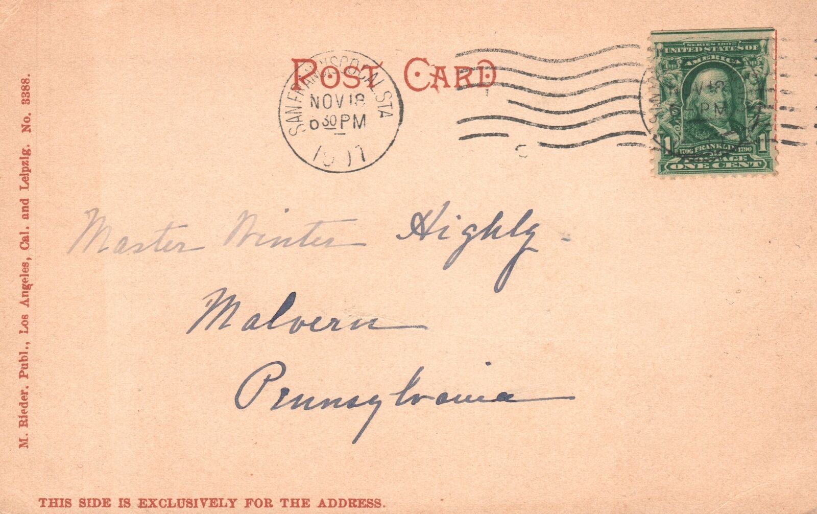 Vintage Postcard 1907 Fog US Weather Bureau Station Summit Mt ...