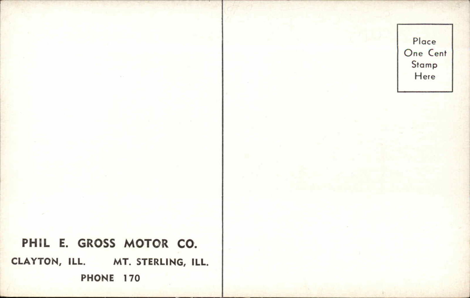 Ford 1936 Ford V-8 Tudor Mt. Sterling IL Phil Gross Motor Co Dealership ...