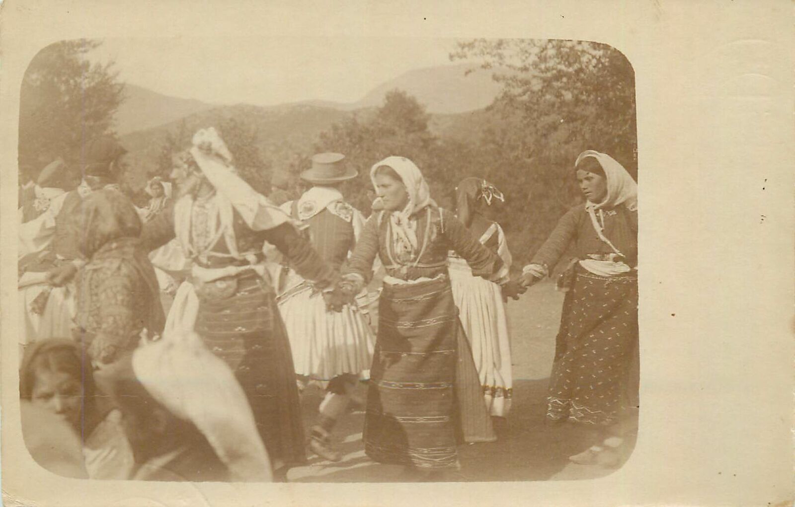 Ethnic life Postcard gipsies gypsy types real photo postcard | Topics ...