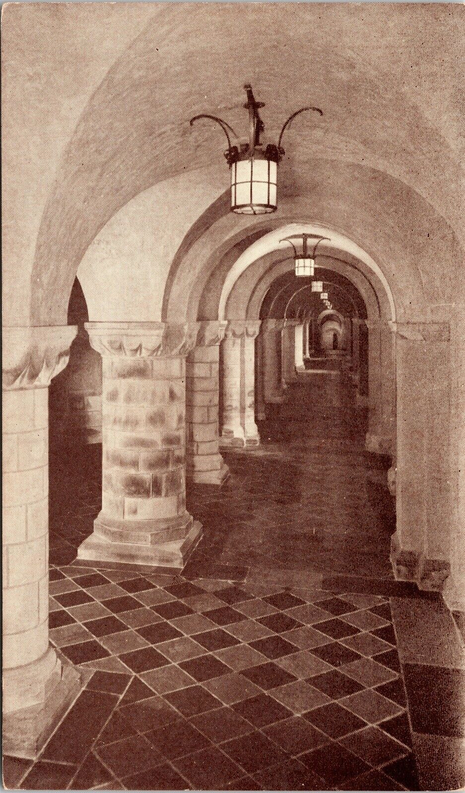 Washington Cathedral Mount Saint Alban Dc Vista South Aisle Crypts ...