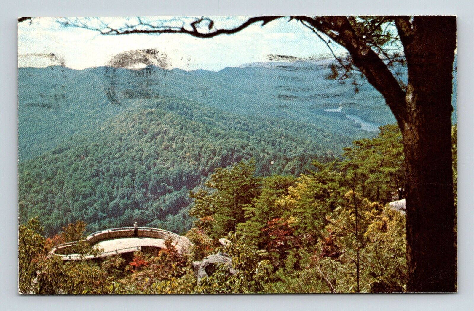 Pinnacle Overlook Mountain Cumberland Gap Historical Park Postcard PM ...