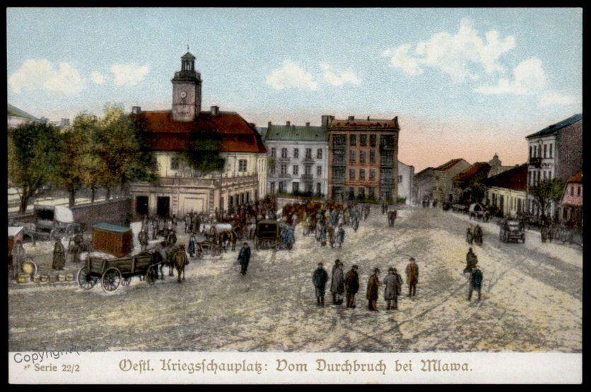 Germany Austria WWI Mlawa Eastern Front Patriotic Gloria Viktoria PPC ...