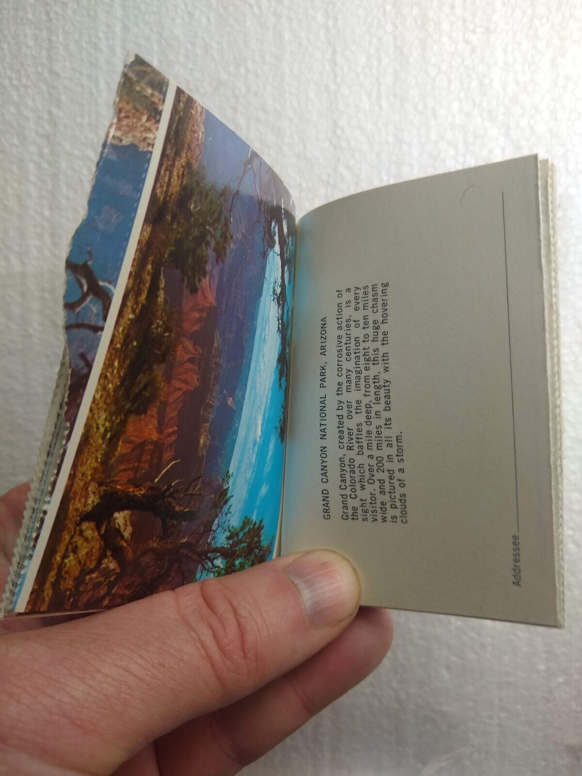 Postcard Folder Desert View Watchtower, Grand Canyon National Park ...