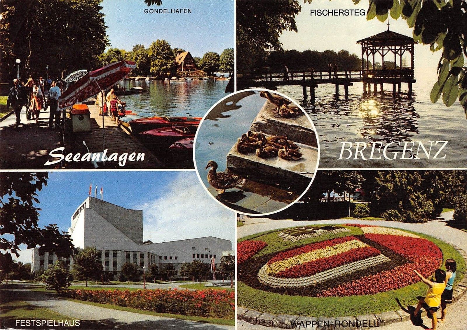 GG10095 bregenz am bodensee mit seeanlagen voralberg austria | Europe ...