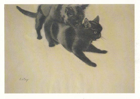 RB Kitaj My Cat & Her Husband Jewish Painter Tate Gallery Painting ...