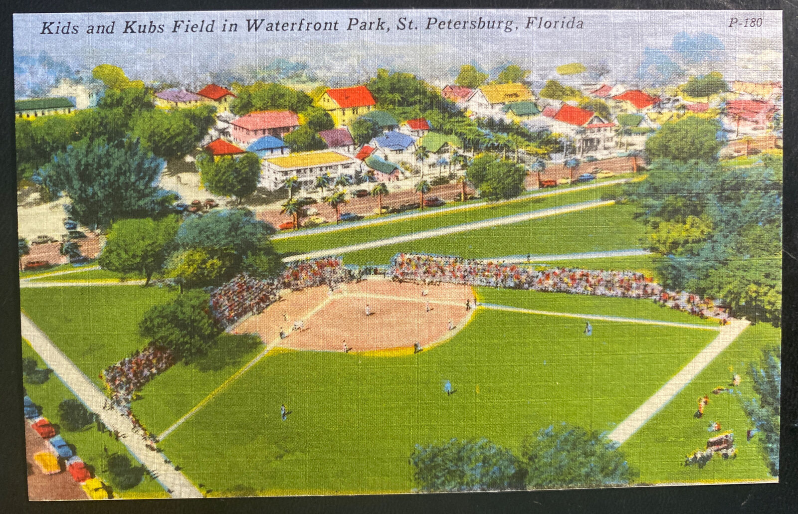 Mint USA Picture Postcard Baseball Kids & Kubs Field Waterfront Park St ...