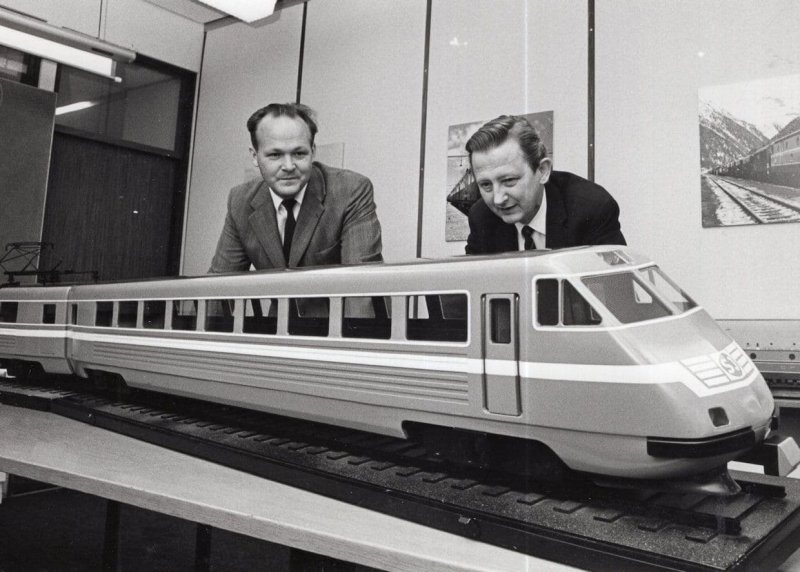 ASEA Sweden Swedish Model Toy Train 7x5 Official Rare Vintage Tram ...