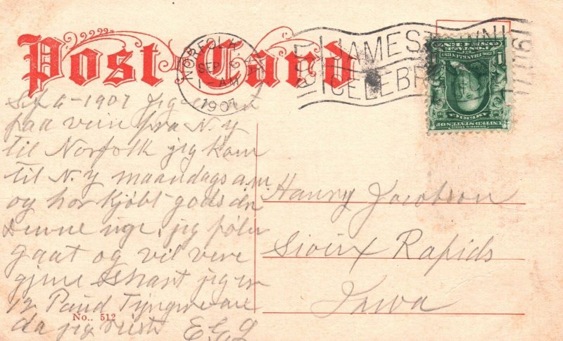 Vintage Postcard 1910's Some High Tall Buildings Towers New York City ...