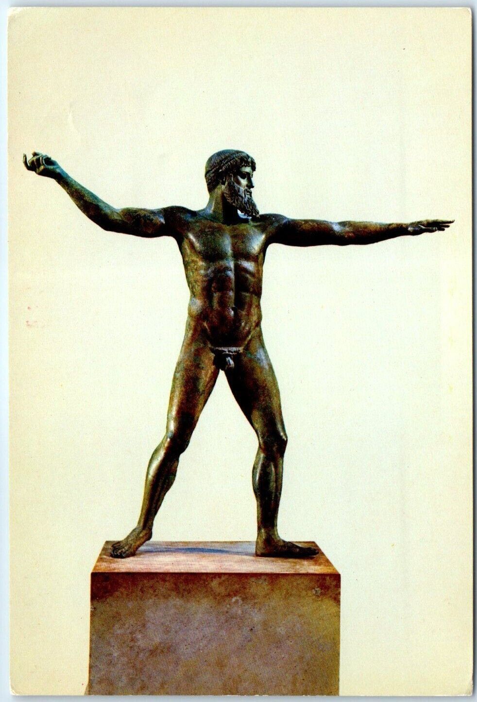 Bronze statue of Poseidon, National Archaeological Museum - Athens ...