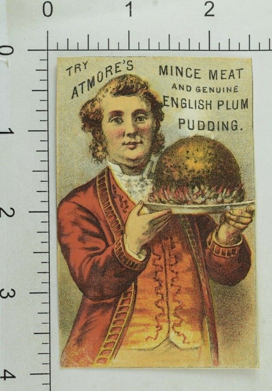 1880's Lot of 4 Atmore's Mince Meat and English Plum Pudding Trade ...