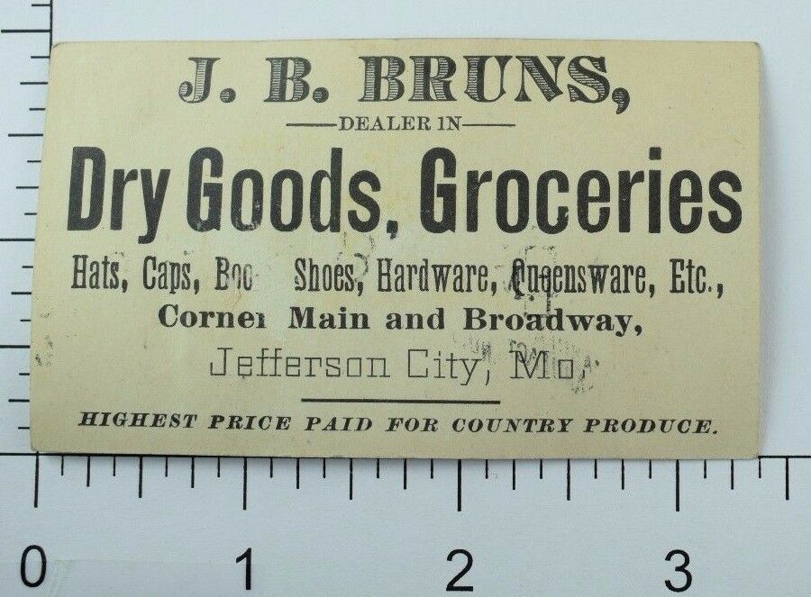1880's-90's Empire Soap Co. J.B Bruns Dry Goods Groceries Calla Lily ...