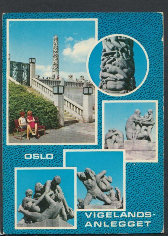 Norway Postcard - Oslo - The Vigeland Sculpture Park T4785 | Europe ...