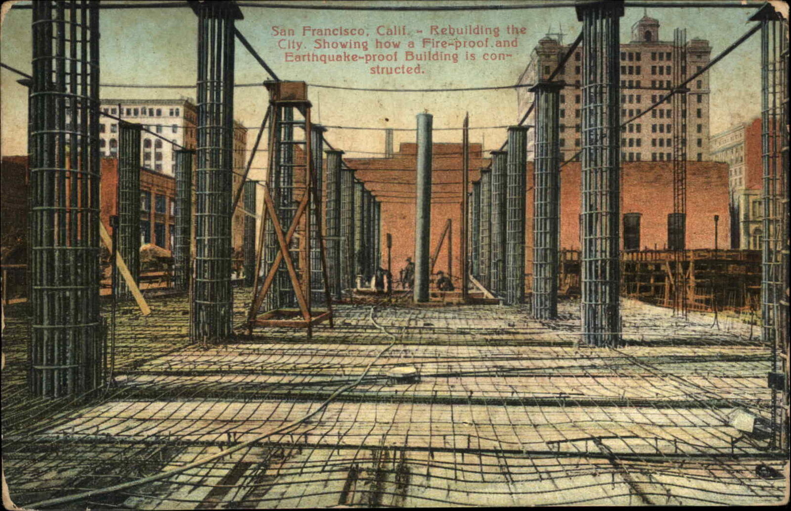 San Francisco CA Rebuilding City Post-Earthquake-Proof Const Social ...