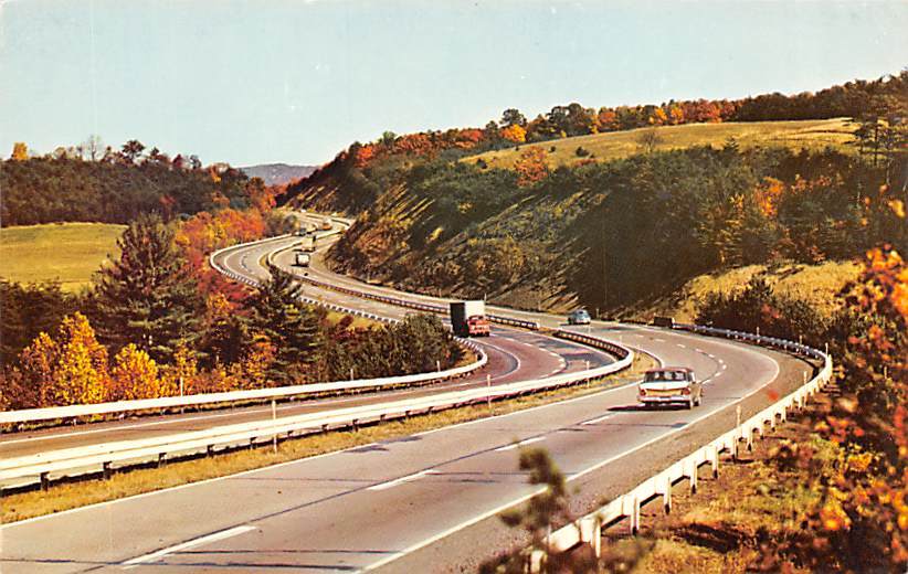 Pennsylvania Turnpike Worlds Most Scenic Highway - Fort Littleton ...
