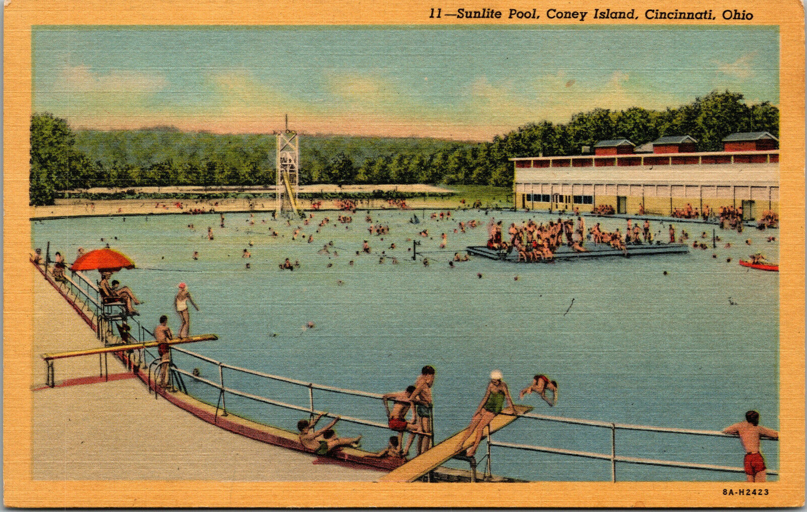 Cincinnati, Ohio Sunlite Pool, Coney Island- A30 | United States - Ohio ...