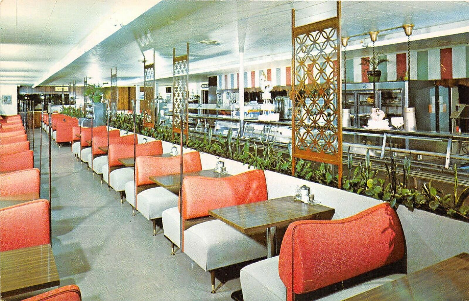 Kansas City Missouri 1950s Postcard Crane's Cafeteria Restaurant ...