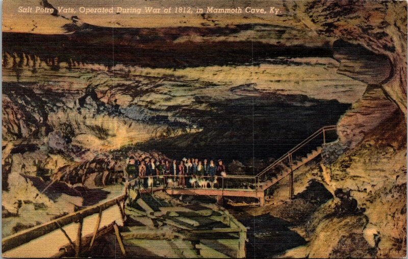 Salt Petre Vats Mammomth Cave National Park Interior Kentucky DB ...