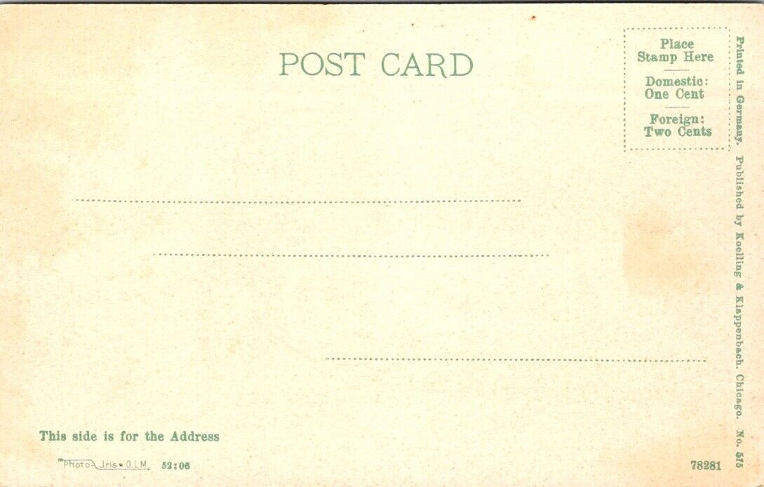 Vintage Illinois Postcard - Chicago - Jackson Park - A Fine Boat Ride ...