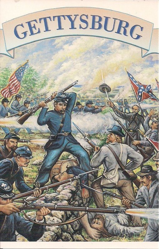 American Civil War, Battle of Gettysburg, 1994, Confederate Flag ...