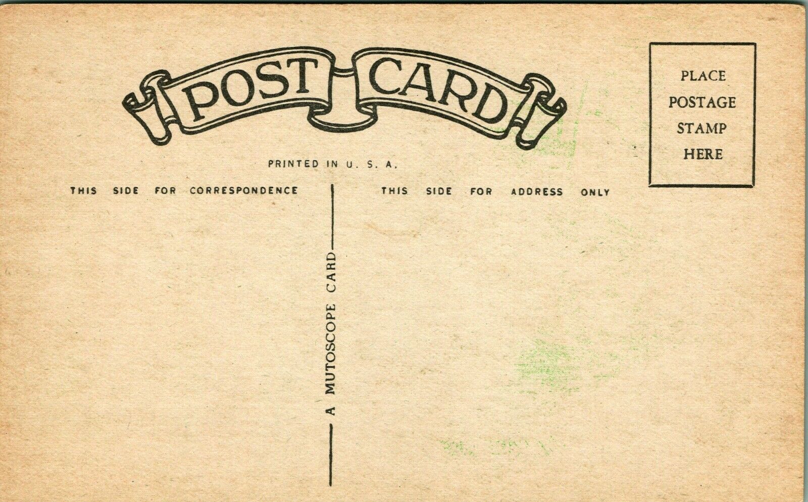 WWII Military Comic Mutoscope Tank Hope We Dont Hit Bumps Unused ...