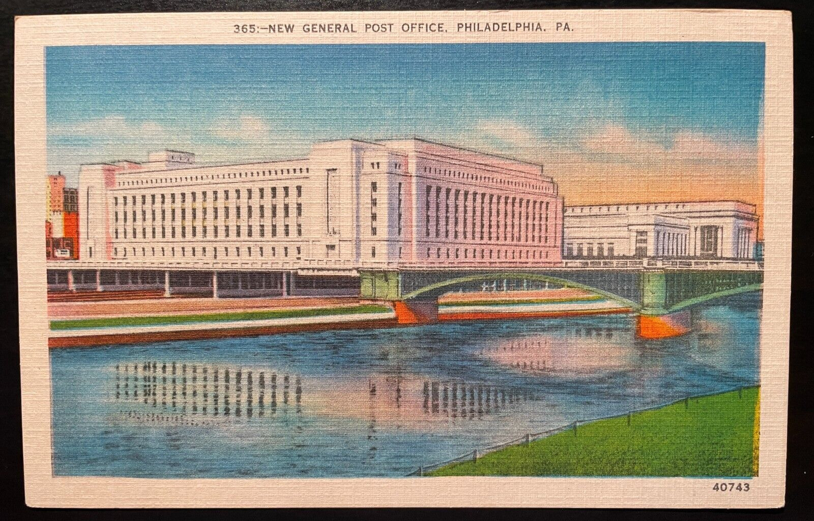 Vintage Postcard 1930-1945 New General Post Office, Philadelphia ...