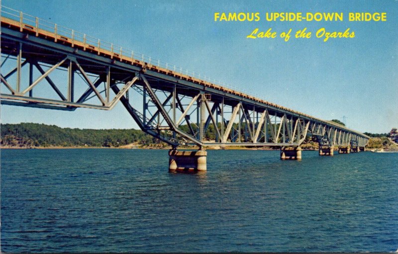 Missouri Lake Of The Ozarks Famous Upside-Down Bridge | United States ...