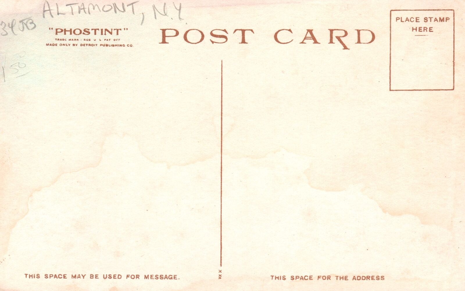 Vintage Postcard Site Of Original Indian Tree Ladder Historical Play ...