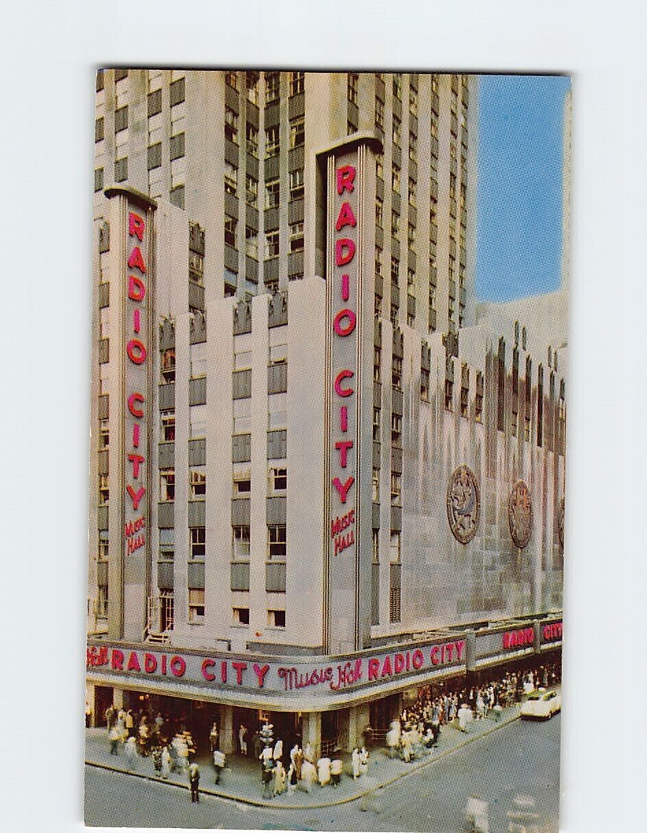 Postcard Radio City Music Hall NYC New York USA North America | United ...